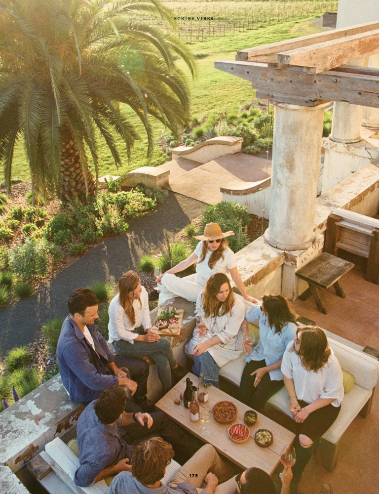 Scribe Vibes in DOMINO Magazine - Scribe Winery : Scribe Winery