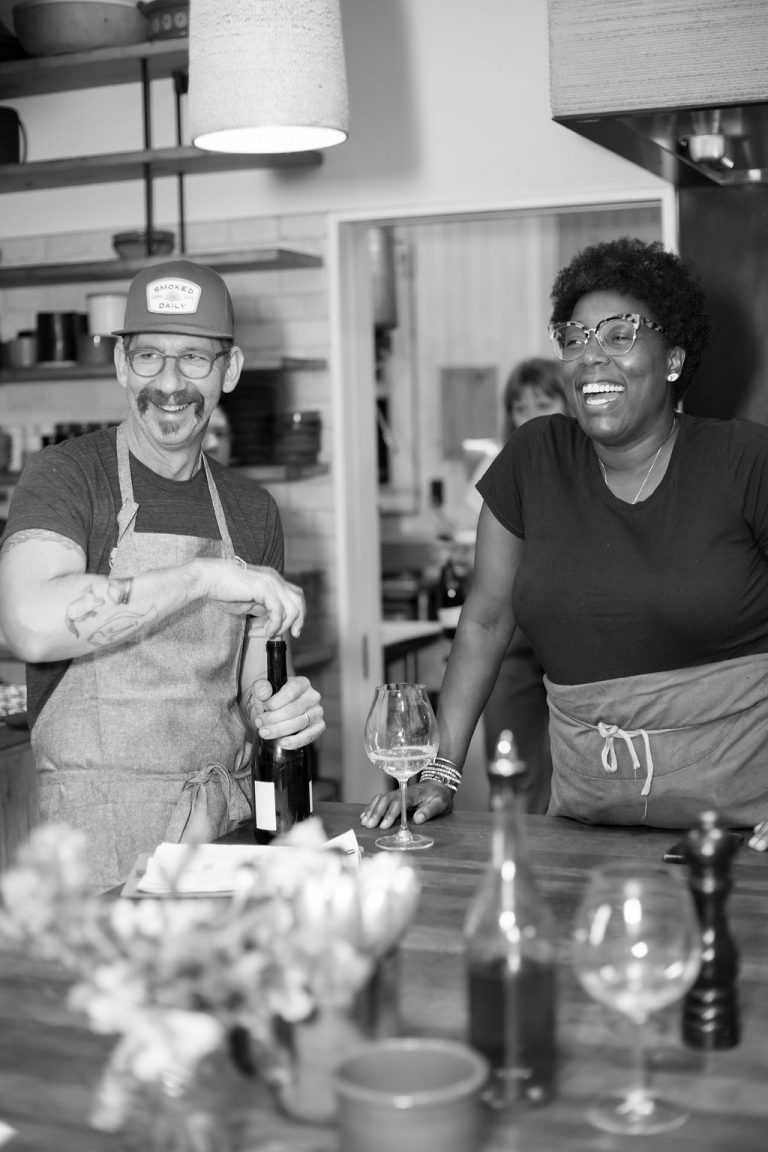 Dinner at the Hacienda with Mashama Bailey and Johno Morisano of The ...